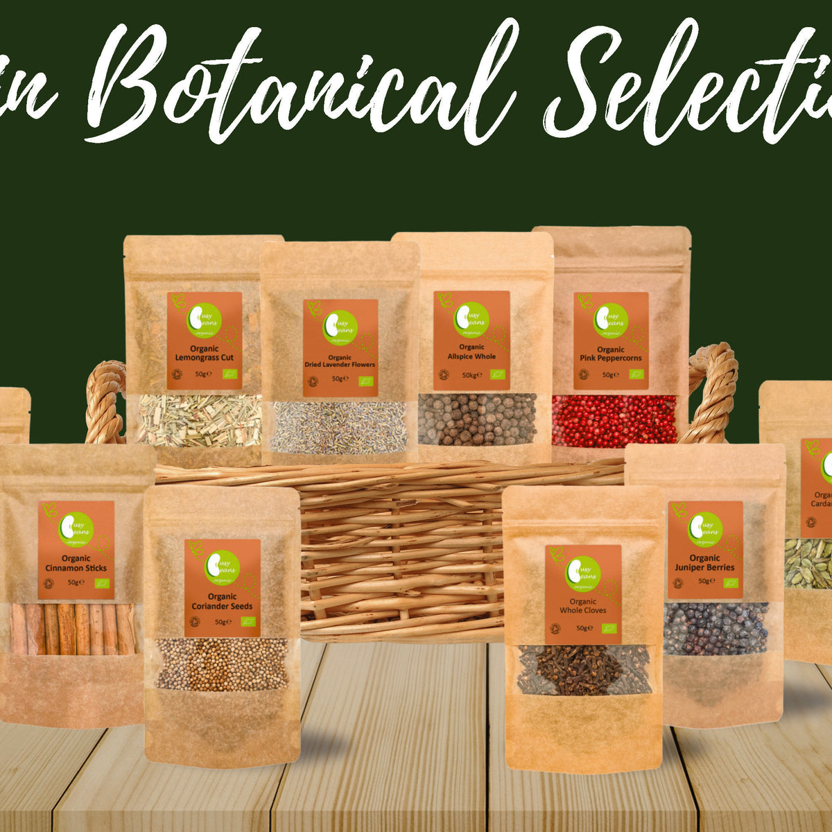 Gin Botanical Selection – Busy Beans Organic