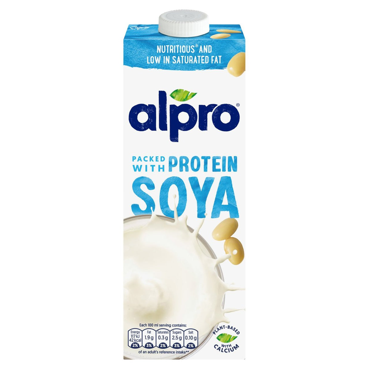 Alpro Soya Drink Original 1L – Busy Beans Organic