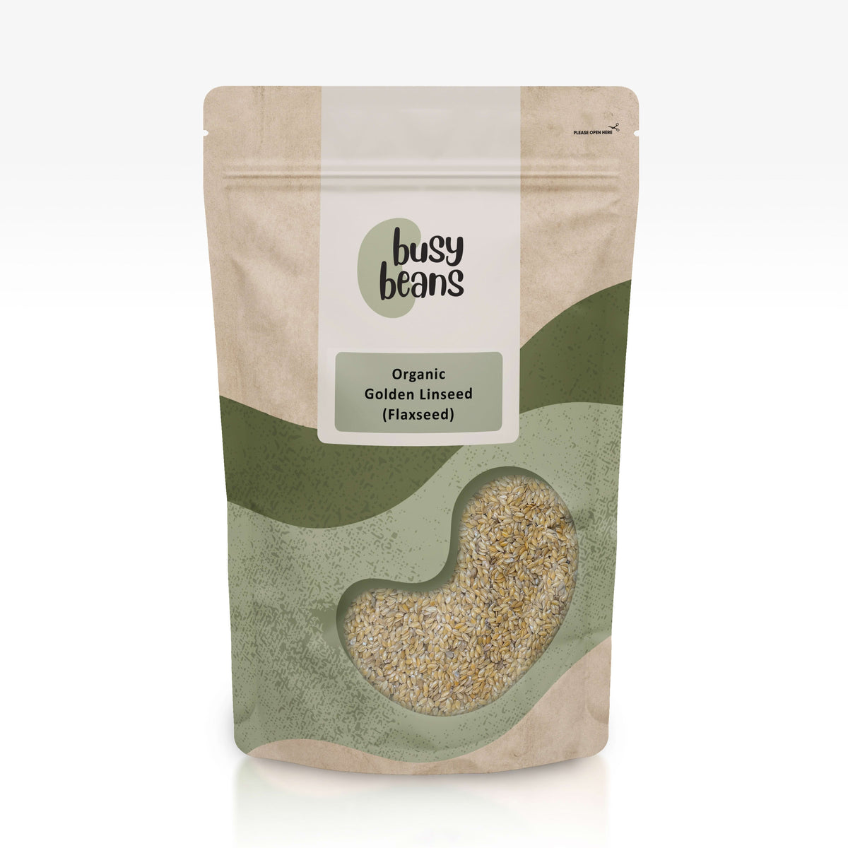 Organic Golden Linseed (Flaxseed) – Busy Beans Organic
