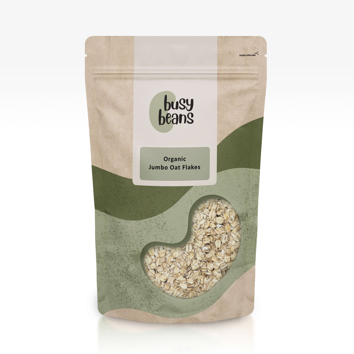 Organic Jumbo Oat Flakes – Busy Beans Organic