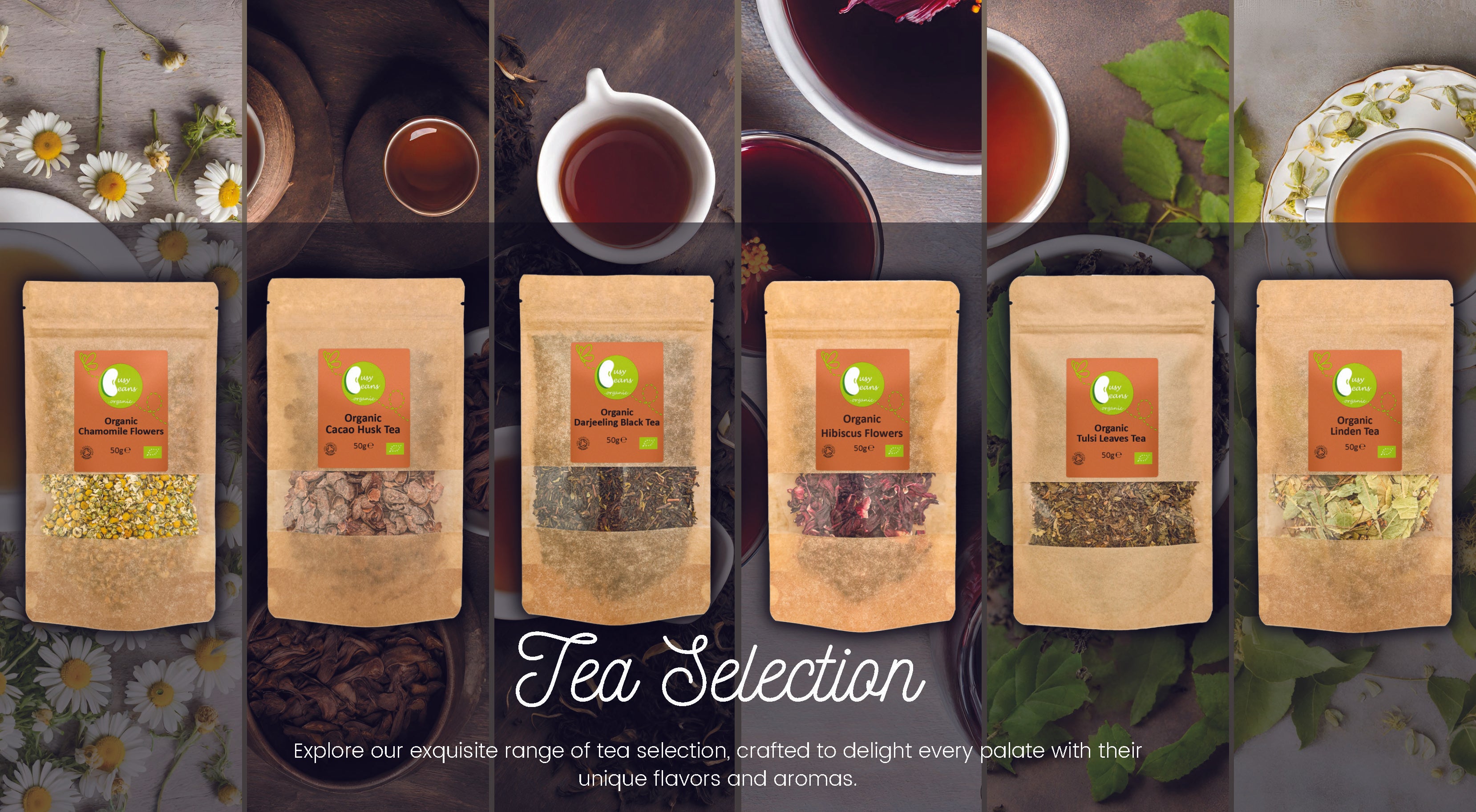 Tea Selection – Busy Beans Organic